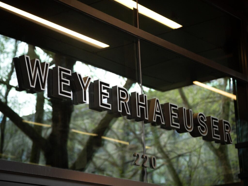 Weyerhaeuser 375 milyon dolarlık orman arazisi satın aldı - Midas